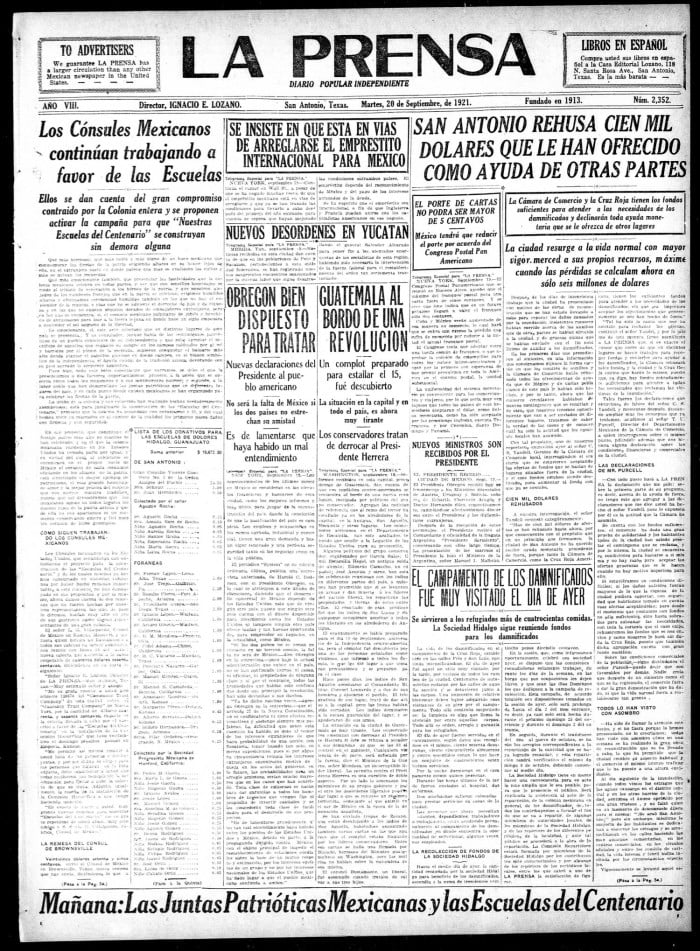 Spanish language newspaper debuts in San Antonio