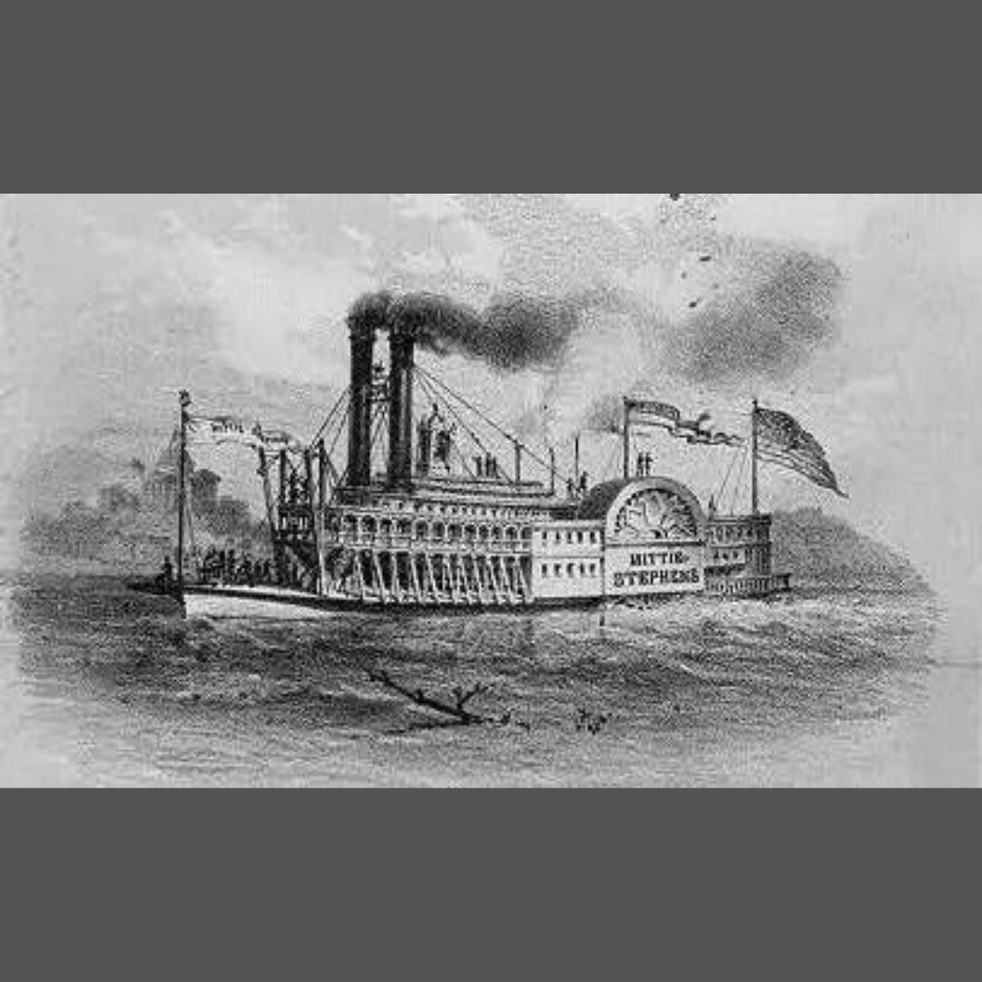 Sixty-one die as steamboat burns