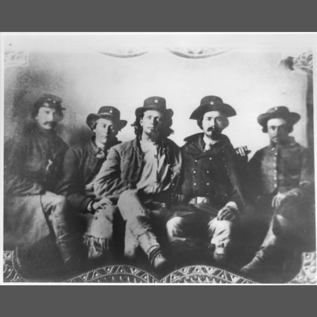 Terry's Texas Rangers mustered into Confederate service