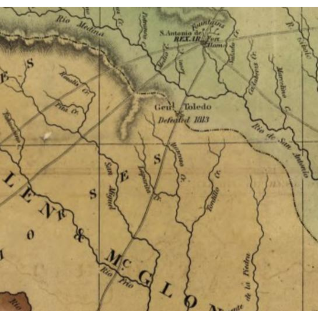 Battle Of Gonzales Map Looking Back: How Texas' Borders Have