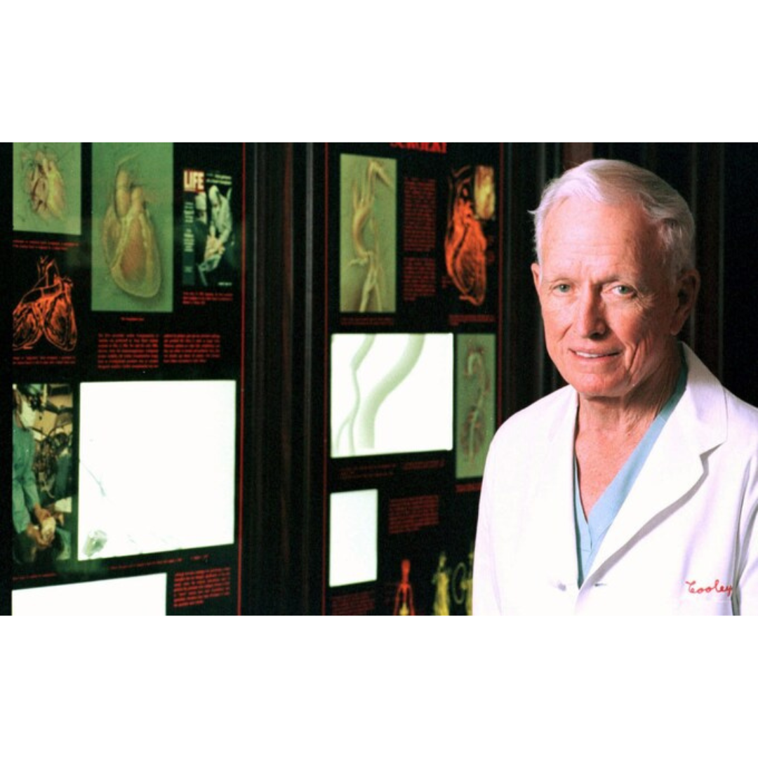 Houston surgeon implants first artificial heart