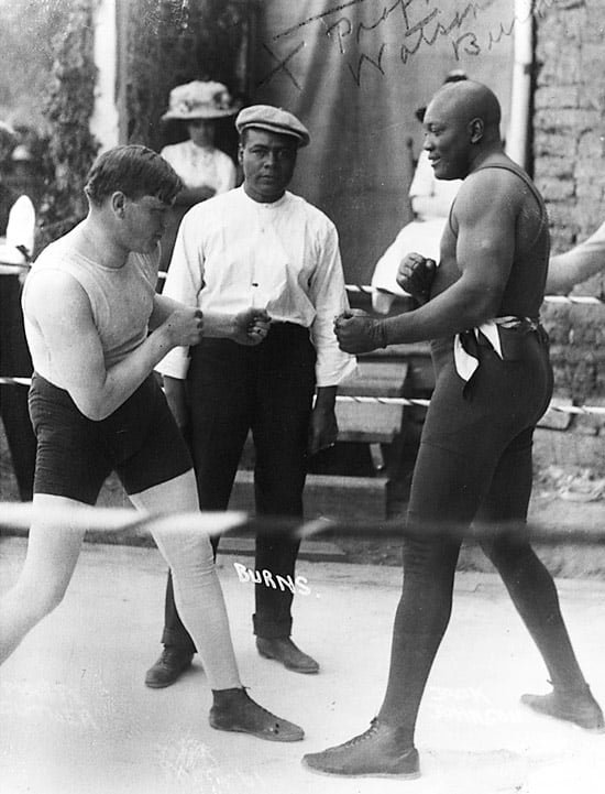 Texas boxer becomes first black world heavyweight champion