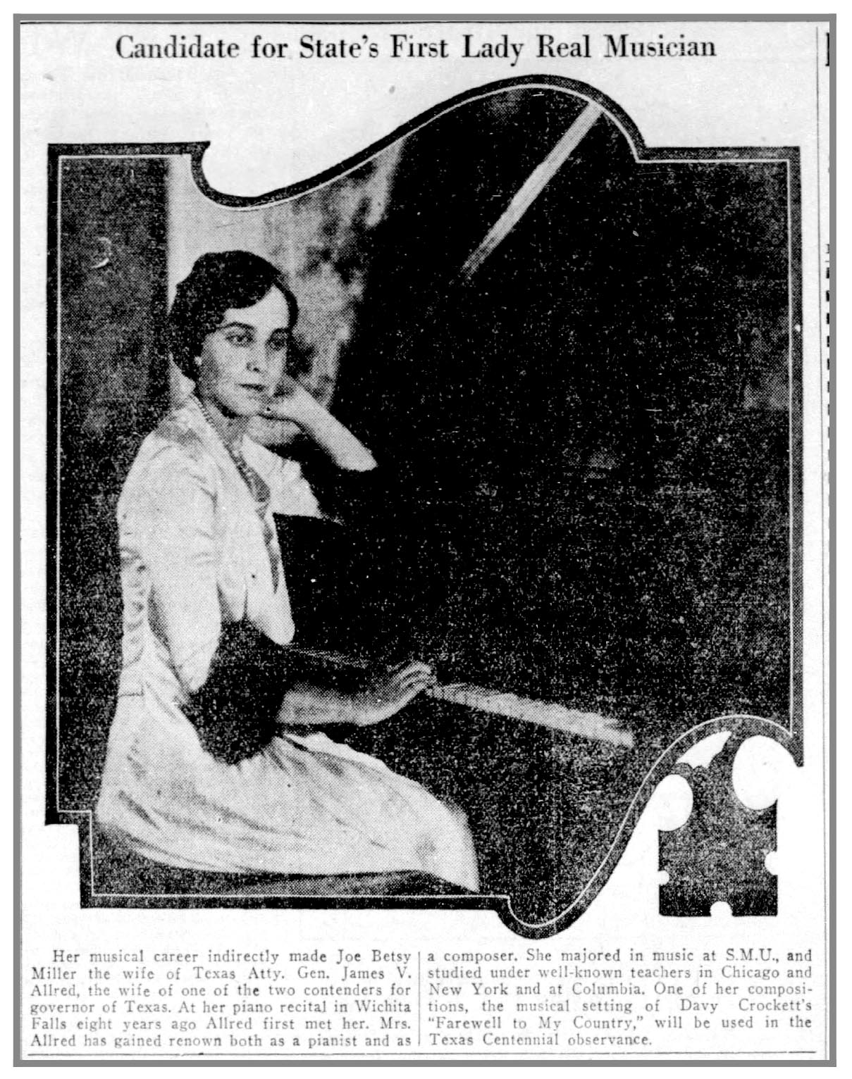 Allred, Josephine Elizabeth Miller [Joe Betsy]