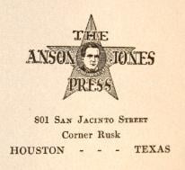 Anson Jones Press