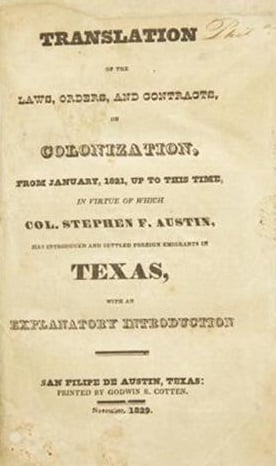 Requirments In Texas 1821 Mexican National Grade 7, Unit 4 Texas