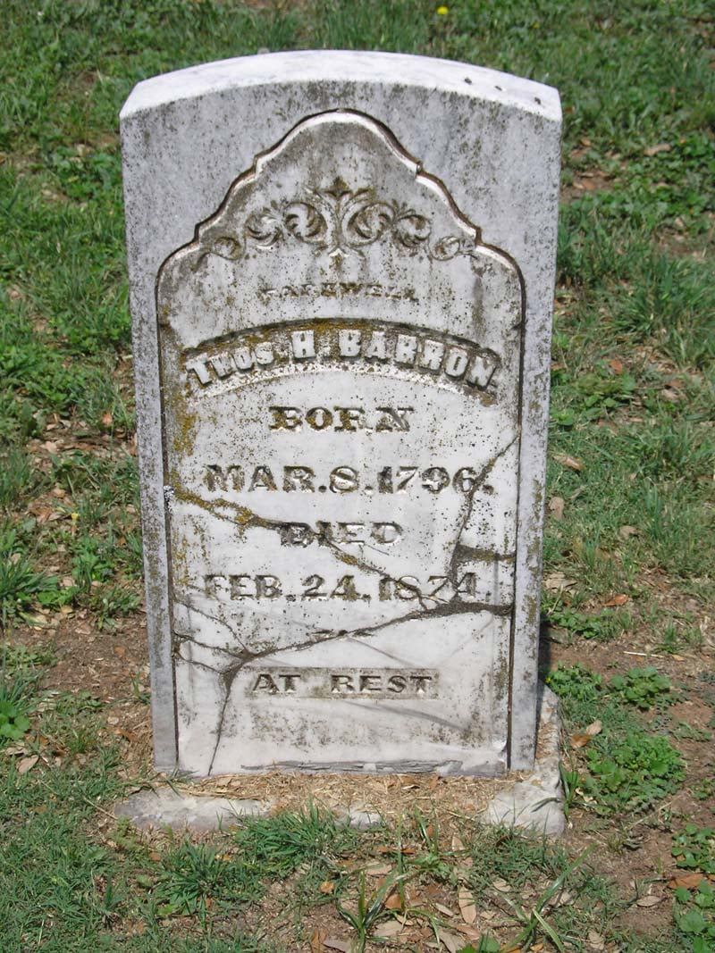 Barron, Thomas Hudson