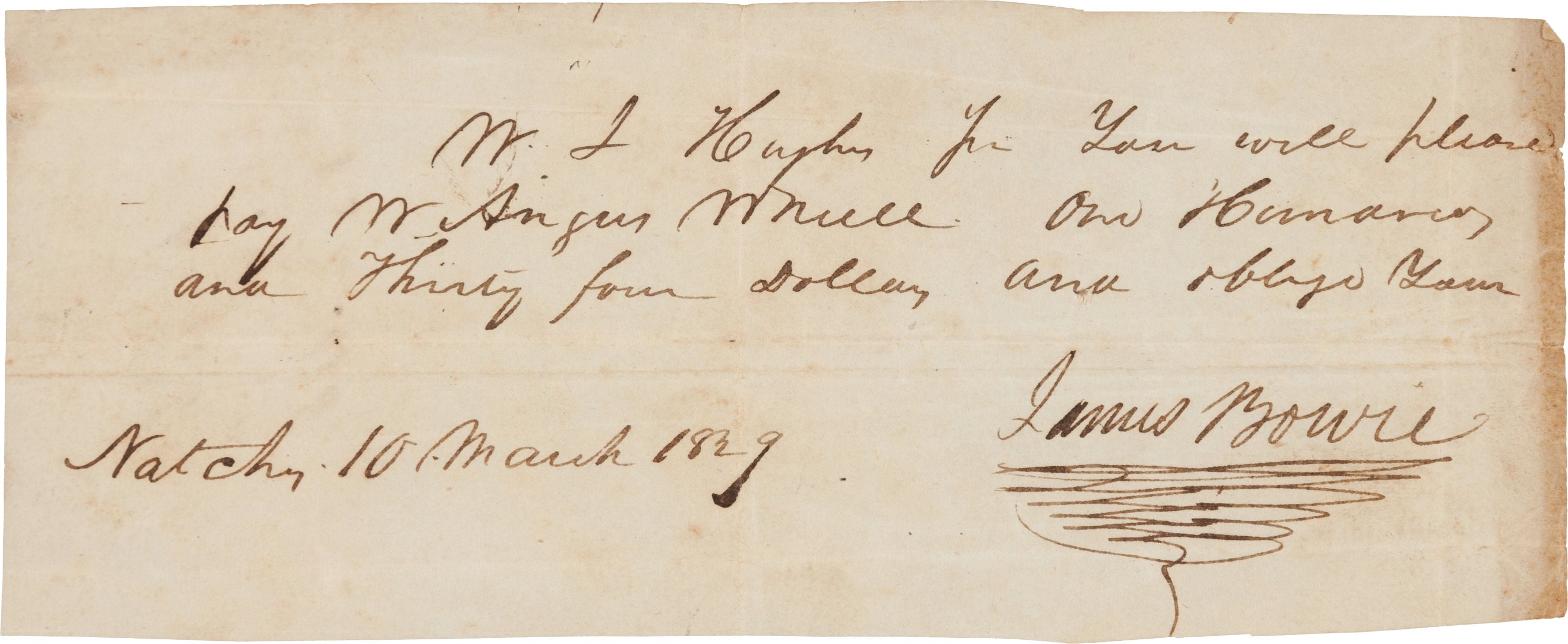 Jim Bowie And His Brother