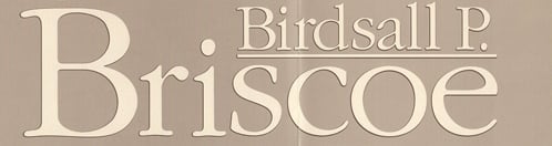 Briscoe, Birdsall Parmenas