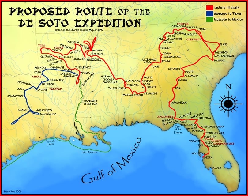 Spanish Expedition Texas Spanish And Portuguese Exploration In The
