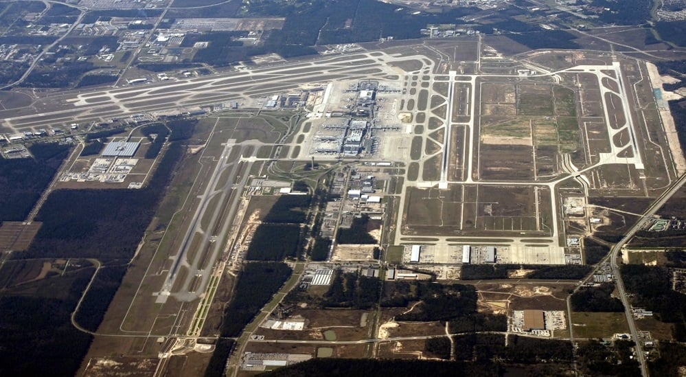 George Bush Intercontinental/Houston Airport Map United, 50% OFF