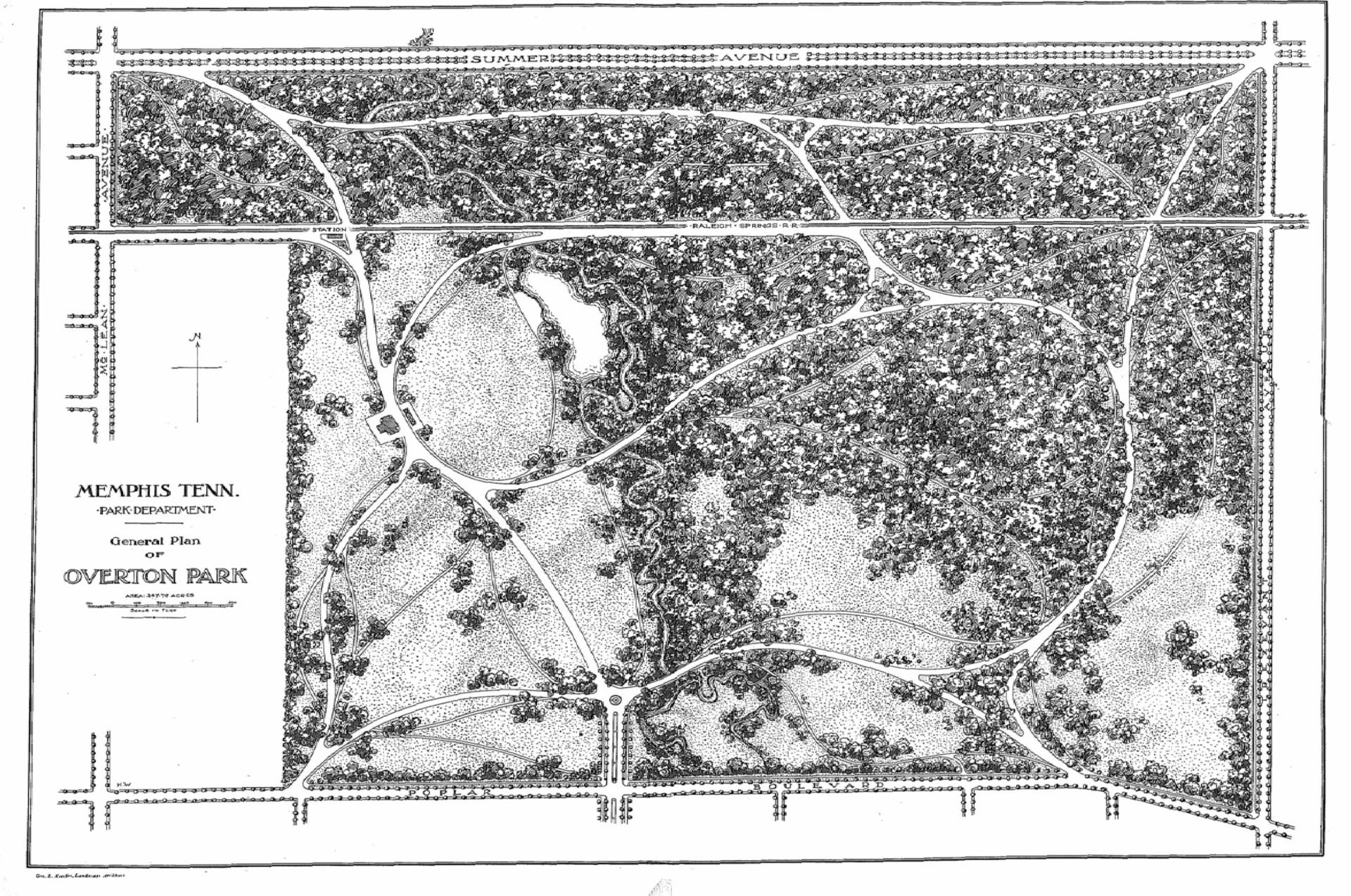 George Kessler Landscape Architect Drawings