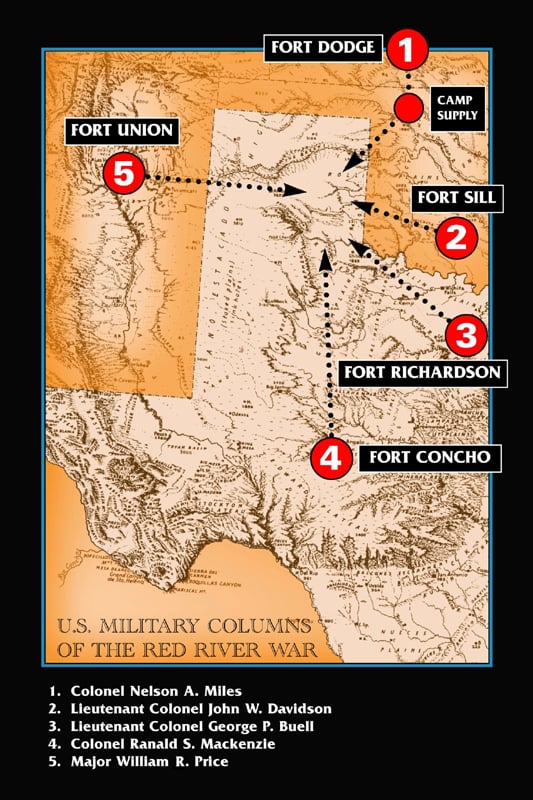 Where Are The Comanche Tribe Located