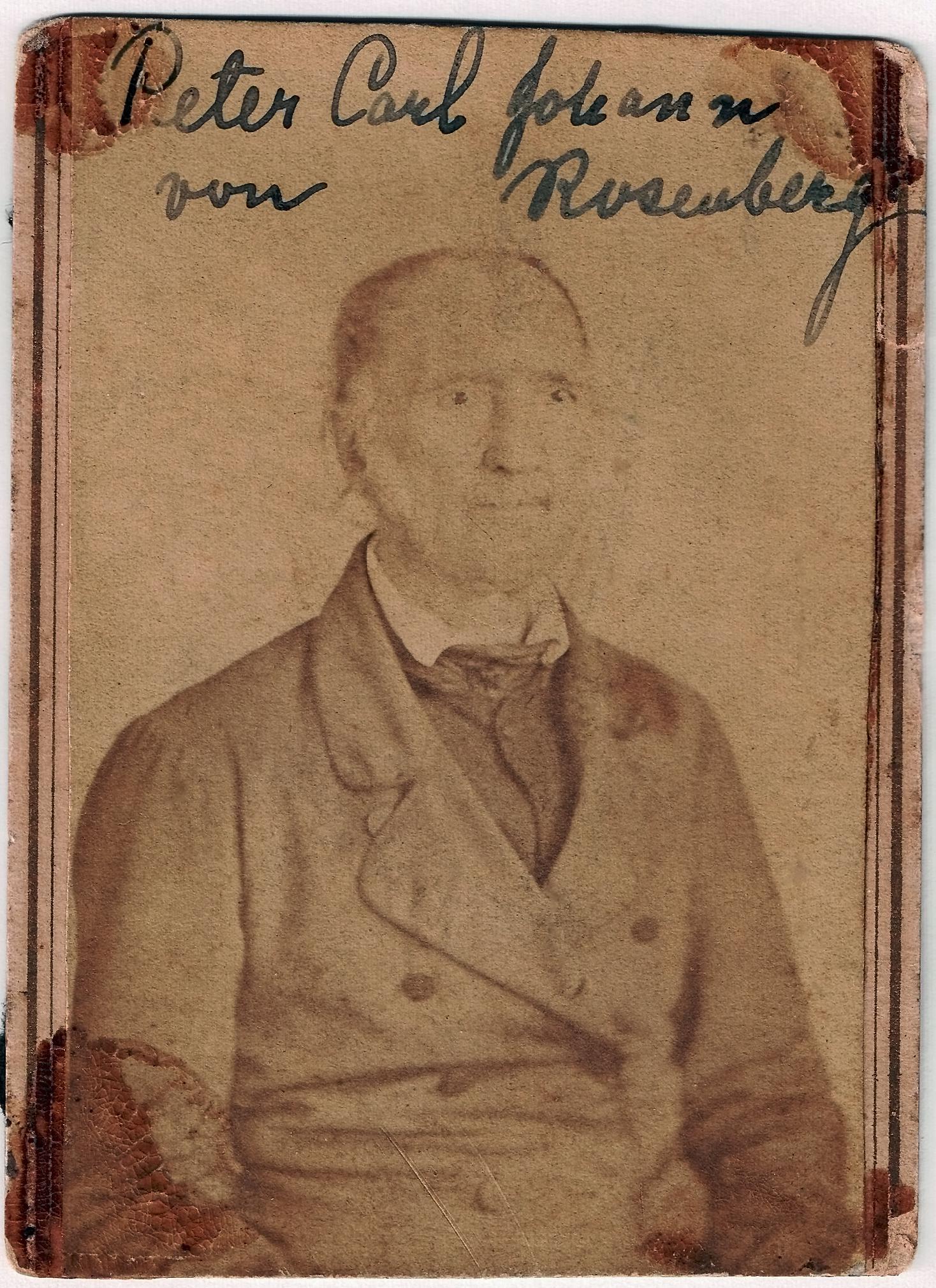 Rosenberg, Peter Carl Johann von