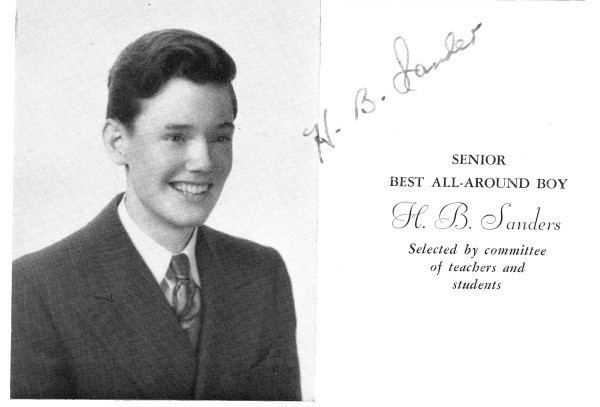 Sanders, Harold Barefoot, Jr.