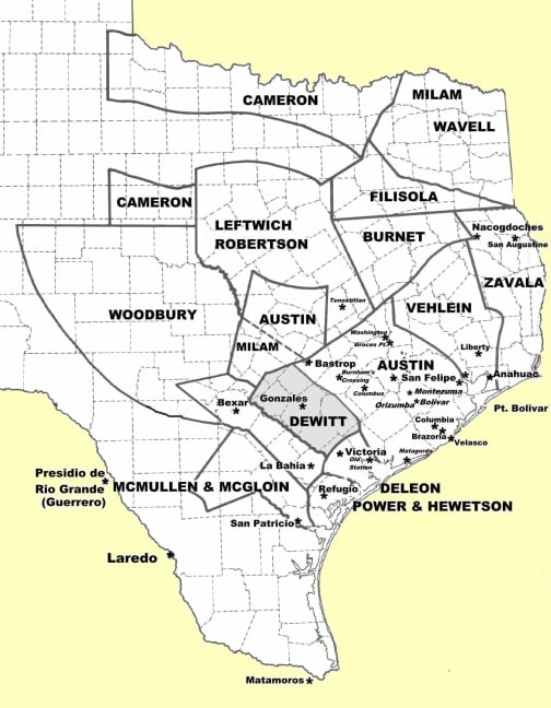 Map Of Texas Austins Colony Austin Colony E Lot 3, Hilltop Lakes, TX